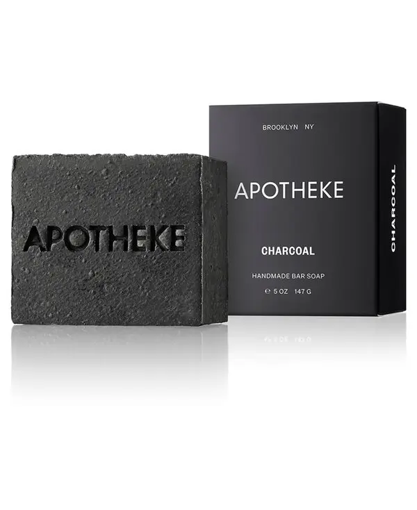 APOTHEKE Charcoal Bar Soap - No Color