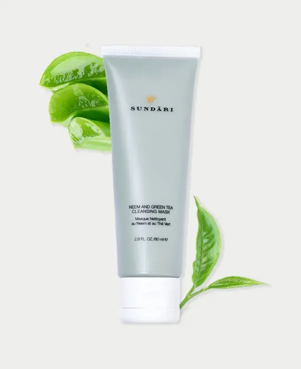 SUNDARI Neem And Green Tea Cleansing Mask