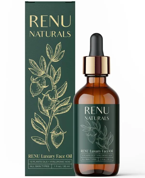 RENU NATURALS Luxury Face Oil - Light Beige