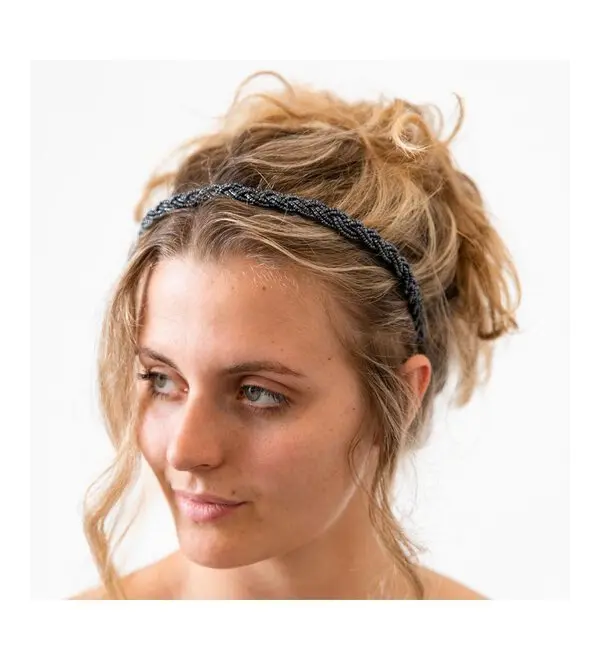 HEADBANDS OF HOPE Pewter Rush Headband - Silver