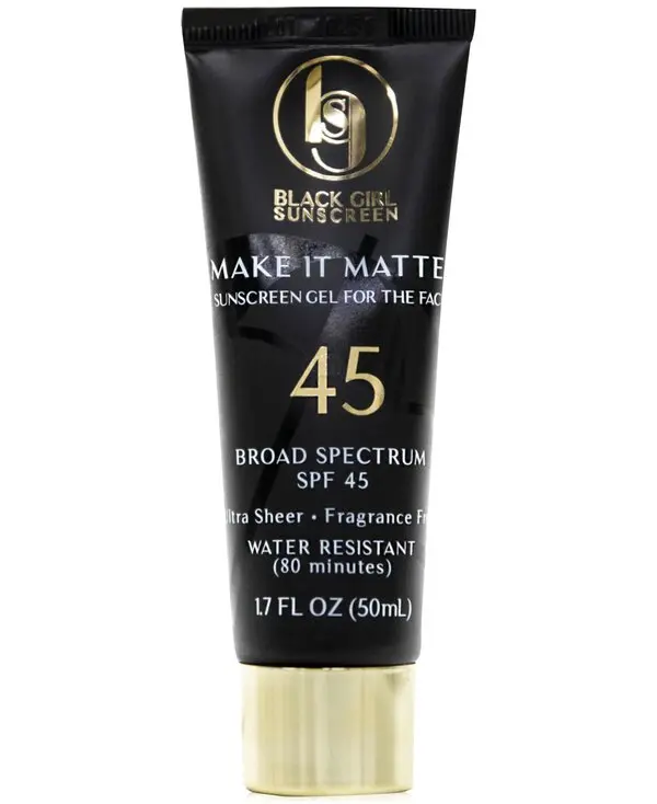 BLACK GIRL SUNSCREEN Make It Matte Sunscreen Spf 45 - No Color