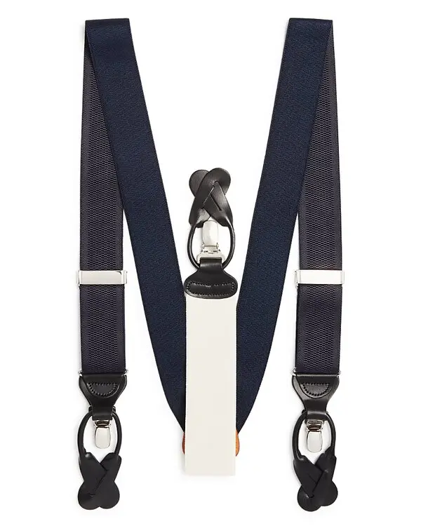 Trafalgar Classic Convertible Stretch Brace - Navy
