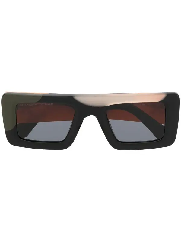 Off-White Seattle Rectangle-frame Sunglasses - Black