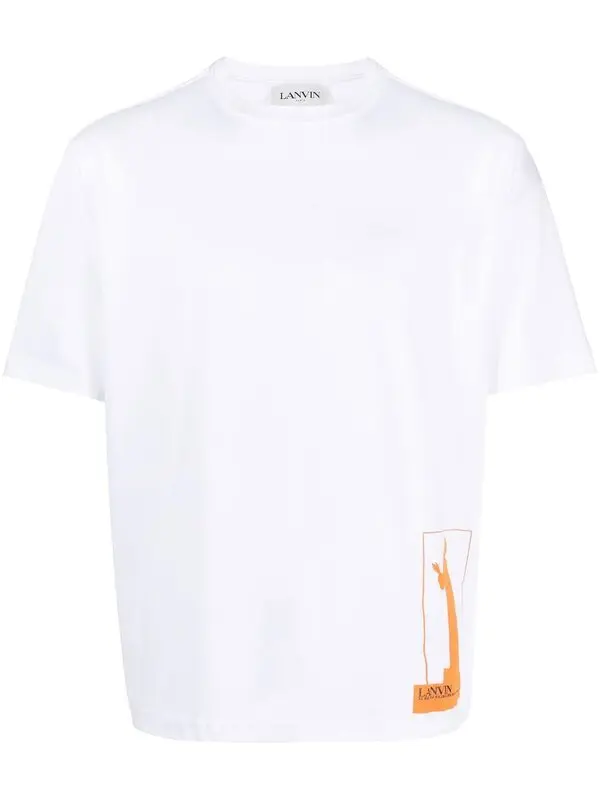 LANVIN Graphic Archive-print T-shirt
