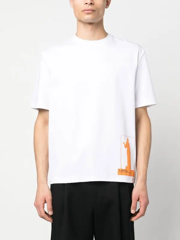 LANVIN Graphic Archive-print T-shirt