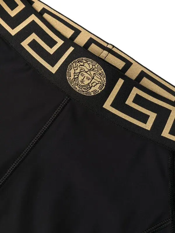 Versace Logo-waistband Leggings