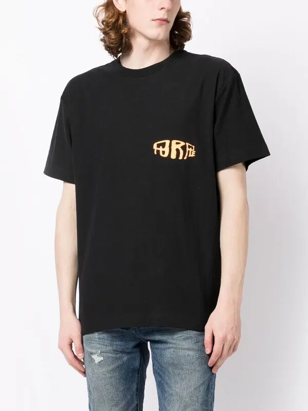 PURPLE BRAND Textured Short-sleeve T-shirt