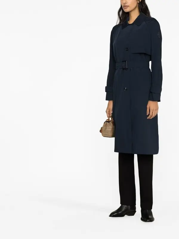 Woolrich Logo-patch Trench Coat
