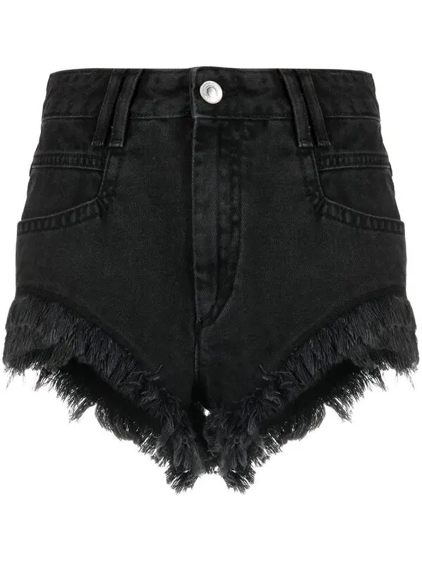 MARANT ETOILE Eneidao Denim Shorts