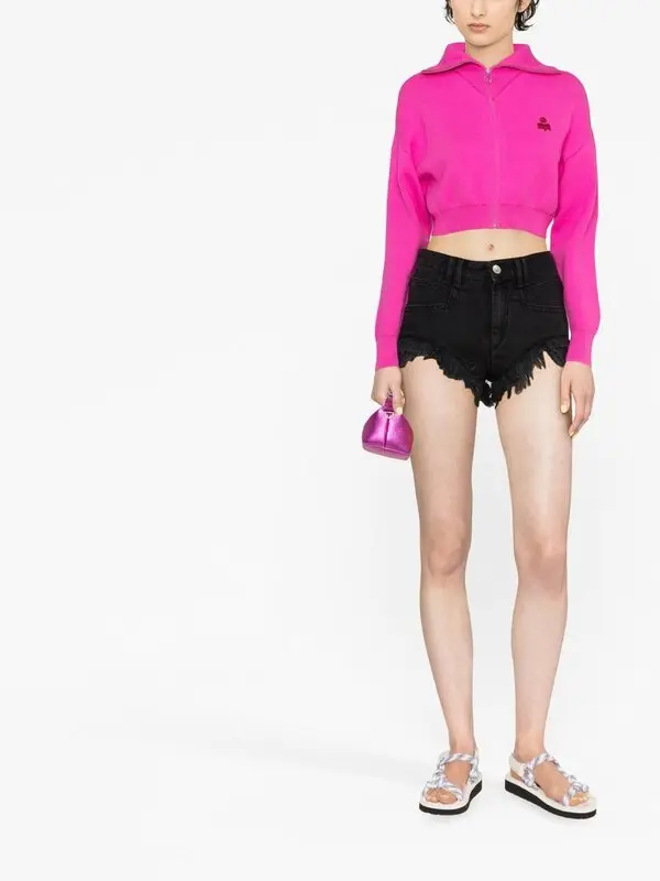 MARANT ETOILE Eneidao Denim Shorts