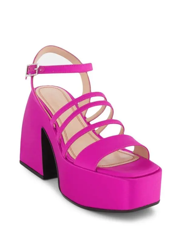 NODALETO Bulla Chibi Platform Sandals - Pink