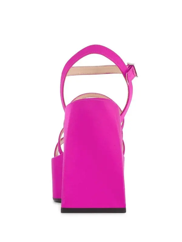 NODALETO Bulla Chibi Platform Sandals - Pink