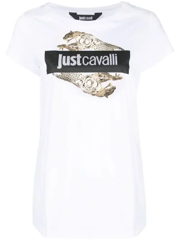Just Cavalli Logo-print T-shirt