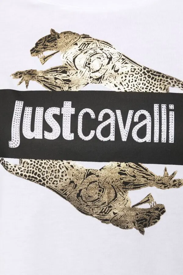 Just Cavalli Logo-print T-shirt