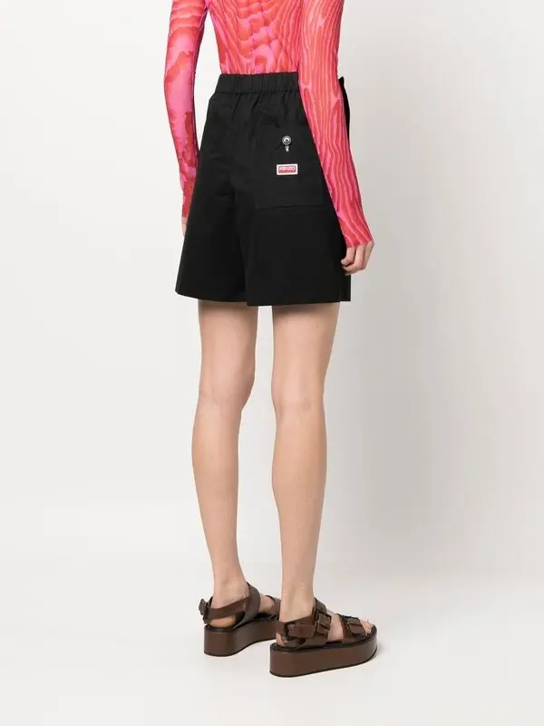 Kenzo Decorative-button Detail Shorts