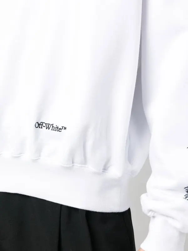 Off-White Diag-print Sweatshirt