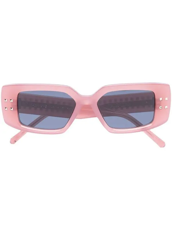 Valentino Garavani Rectangular Frame Sunglasses
