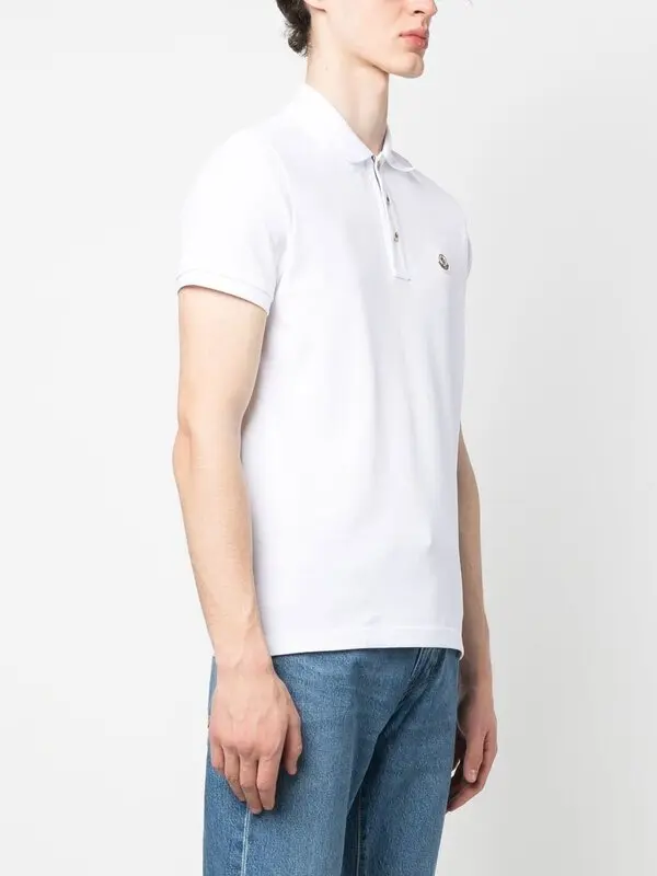 Moncler Logo-patch Polo Shirt
