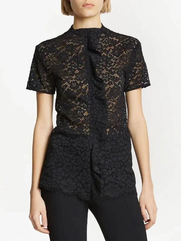 Proenza Schouler Stretch Lace Top