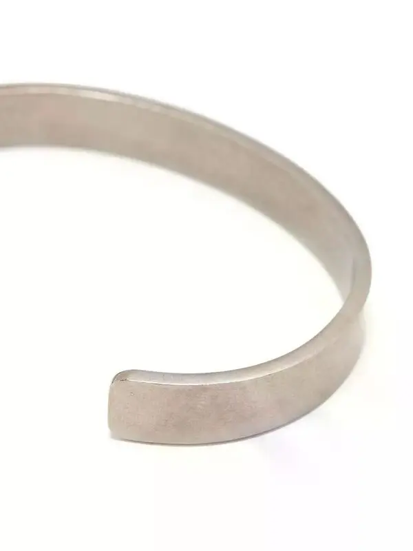 MAISON MARGIELA Logo-engraved Cuff Bracelet