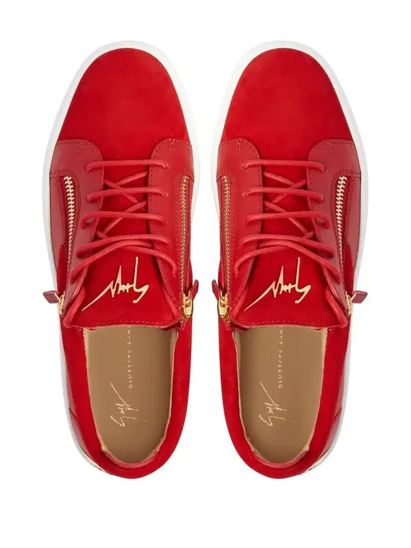 GIUSEPPE ZANOTTI Frankie Low-top Sneakers - Red