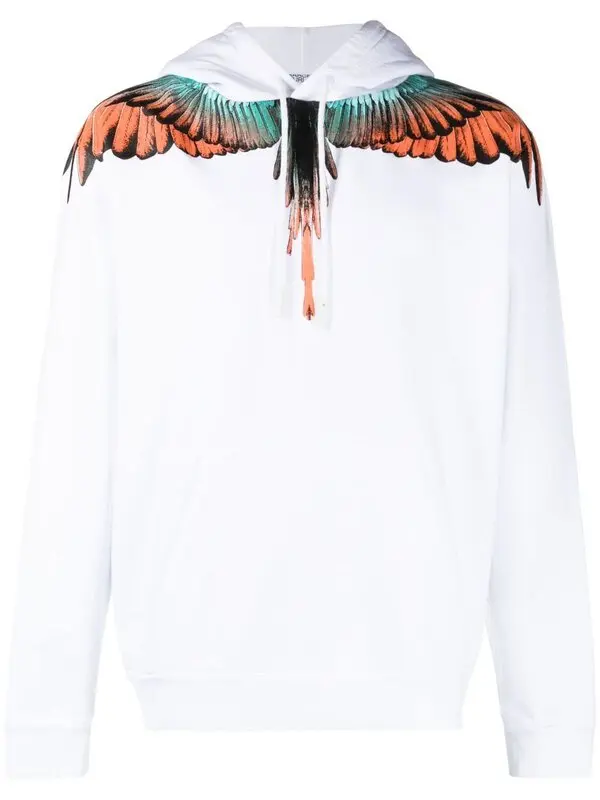 COUNTY OF MILAN Marcelo Burlon Wing-print Hoodie