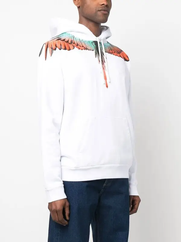COUNTY OF MILAN Marcelo Burlon Wing-print Hoodie
