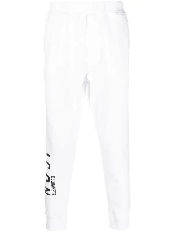 Dsquared2 Icon Logo-print Track Pants - White