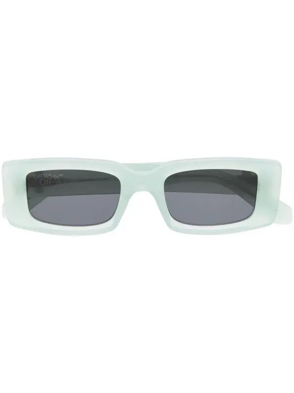 Off-White Arthur Rectangle-frame Sunglasses - Blue