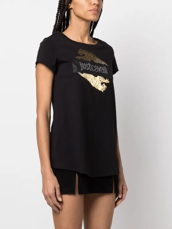 Just Cavalli Logo-print T-shirt