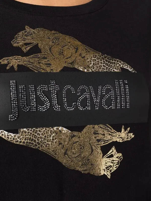 Just Cavalli Logo-print T-shirt