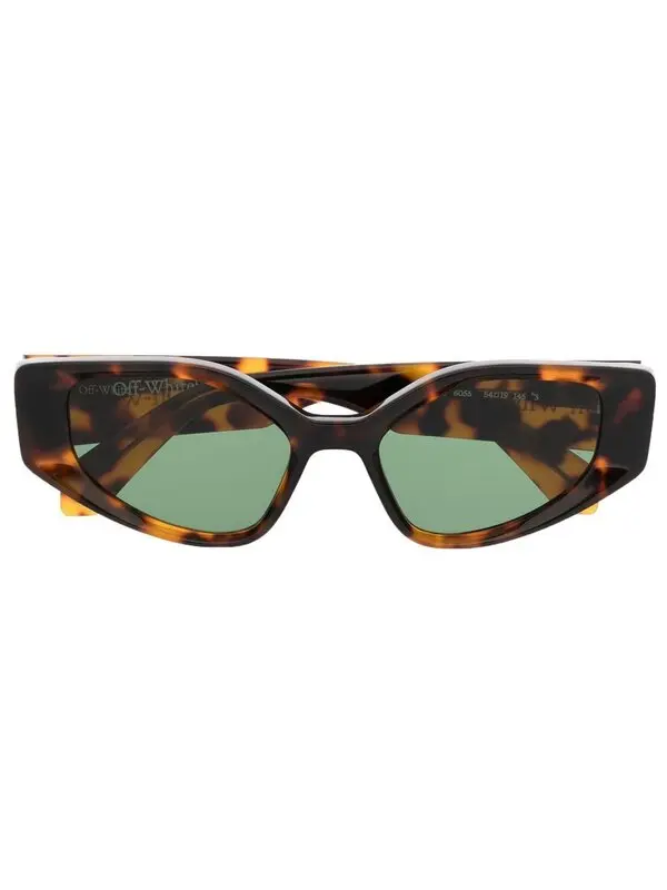 Off-White Memphis Cat-eye Sunglasses - Brown