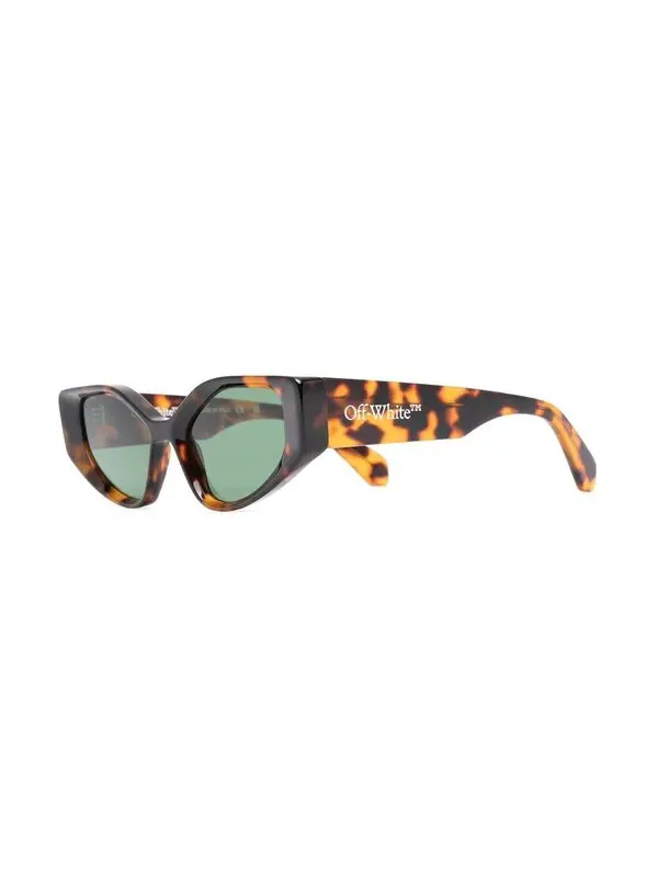 Off-White Memphis Cat-eye Sunglasses - Brown