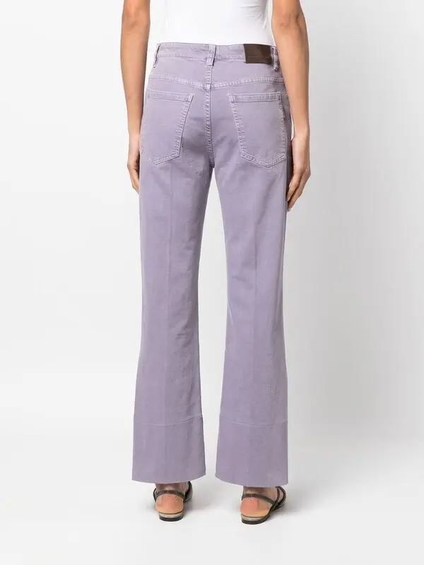 Brunello Cucinelli Pressed-crease Loose-fit Jeans