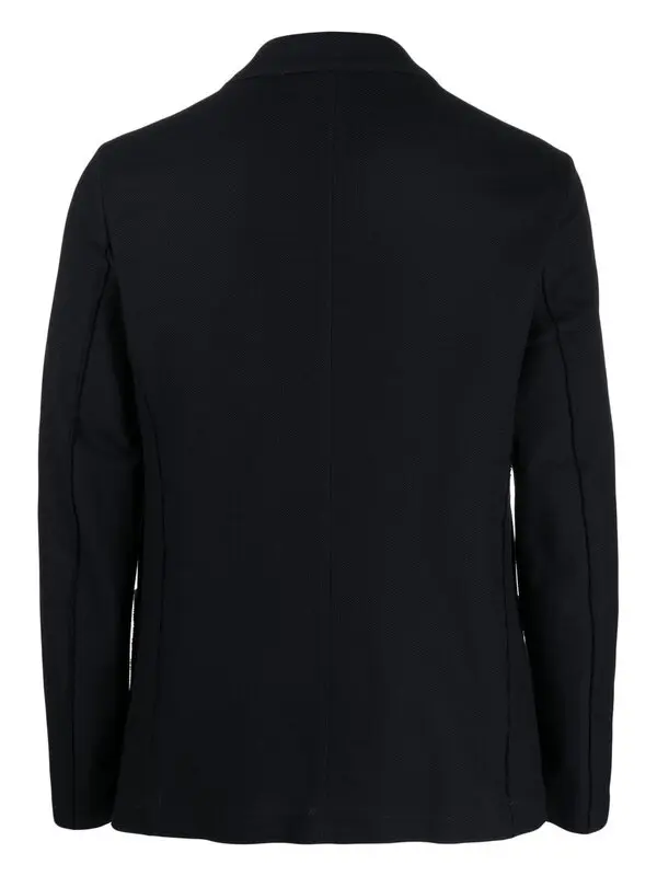 Harris Wharf London Notched-lapels Single-breasted Blazer - Blue