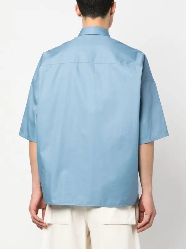 Valentino Garavani Logo-patch Bowling Shirt