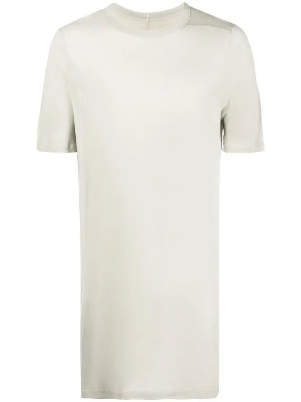 Rick Owens Crew Neck Long-length T-shirt - Neutrals