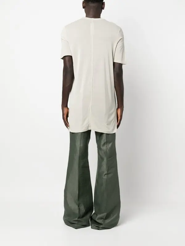 Rick Owens Crew Neck Long-length T-shirt - Neutrals