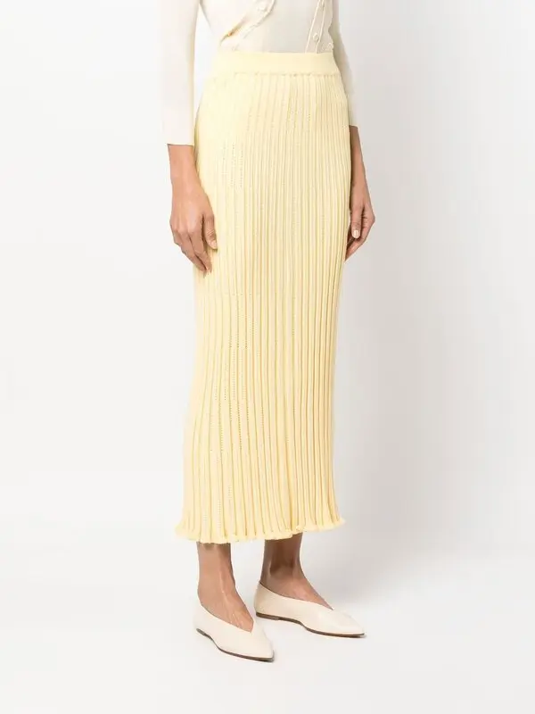AERON Zero Ribbed-knit Skirt
