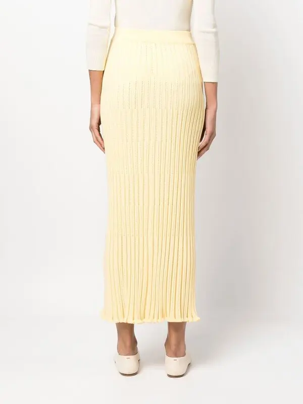 AERON Zero Ribbed-knit Skirt