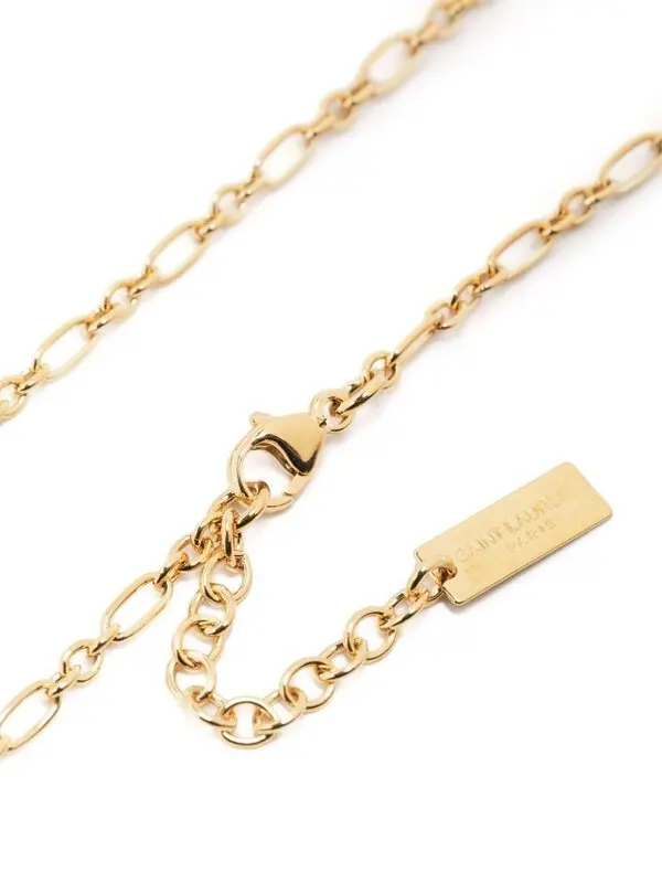 Saint Laurent Logo Chain Necklace