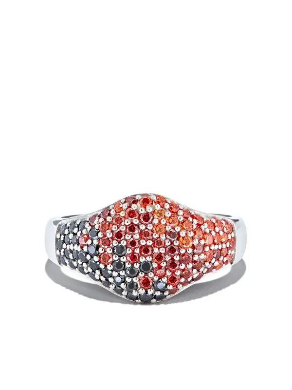 Tom Wood Gradient Crystal-embellished Ring