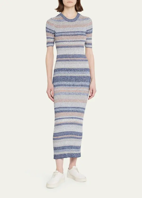 zimmermann striped knit dress Buy Wonderland Melange - Denim Melange At 69% Off PromDress