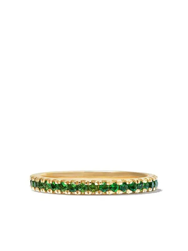 ROXANNE FIRST 14kt Yellow Garnet Eternity Ring