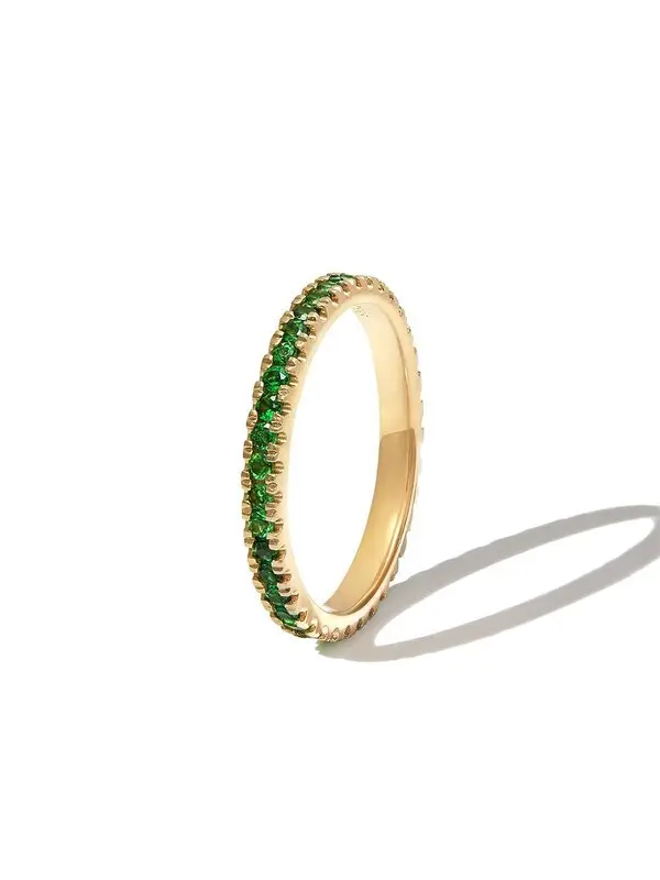 ROXANNE FIRST 14kt Yellow Garnet Eternity Ring