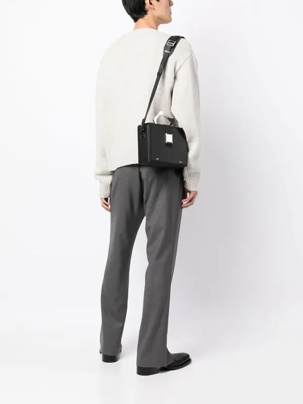 HELIOT EMIL Box Leather Shoulder Bag