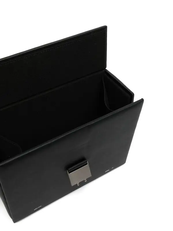 HELIOT EMIL Box Leather Shoulder Bag