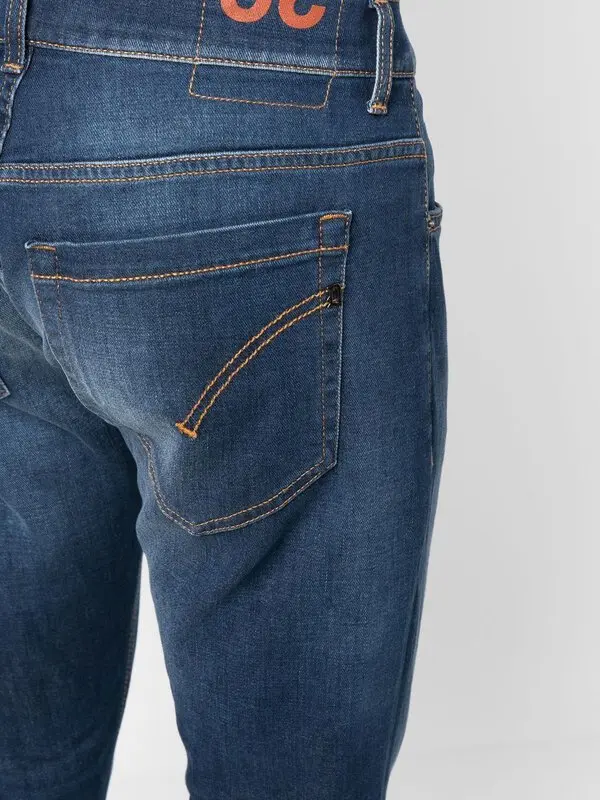 DONDUP Mid-rise Straight-leg Jeans - Blue
