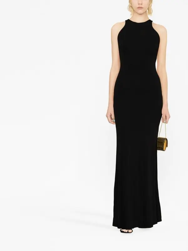Elisabetta Franchi Open-back Gown