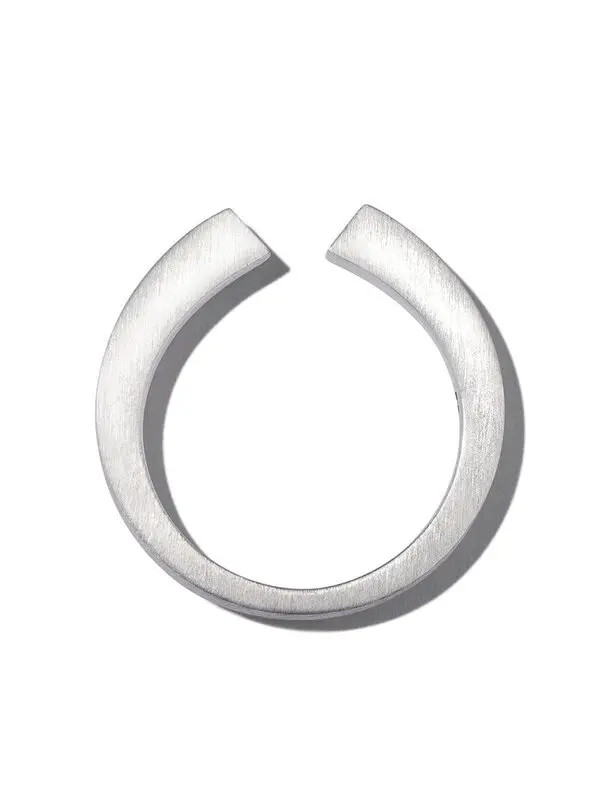 Tom Wood Sterling Cut-out Open Ring